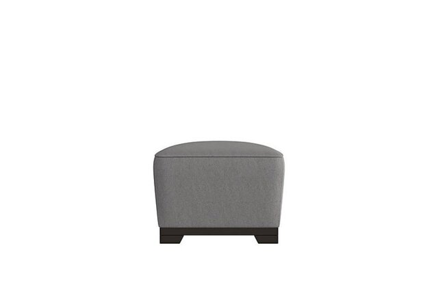 Nicoletti - Ketty Fabric D-Shaped Footstool - Fuente Antracite by ...