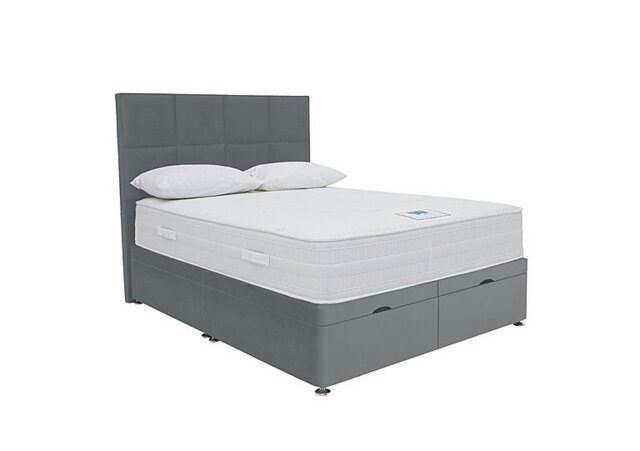 Sleep Story - Hybrid 3000 End Lift Ottoman Divan Set - Double - Plush ...