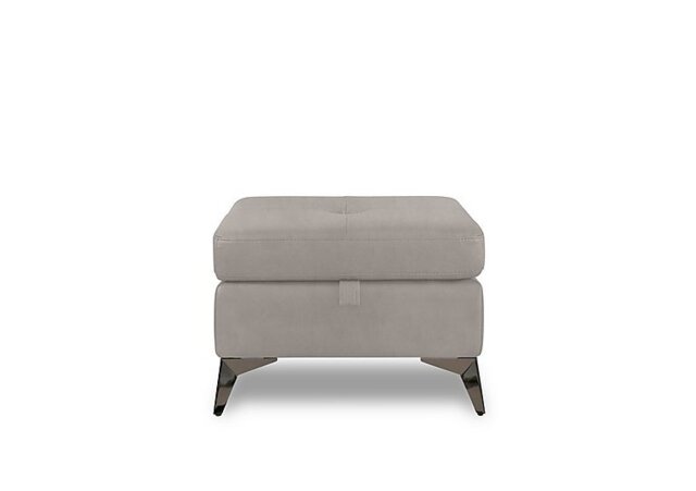 Action Fabric Storage Footstool - Marble by Furniture Village ...