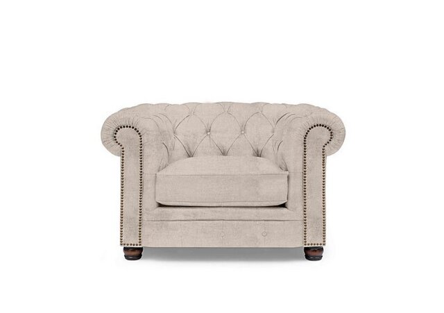 At The Helm - Shackleton Fabric Chesterfield Chair by Furniture Village ...