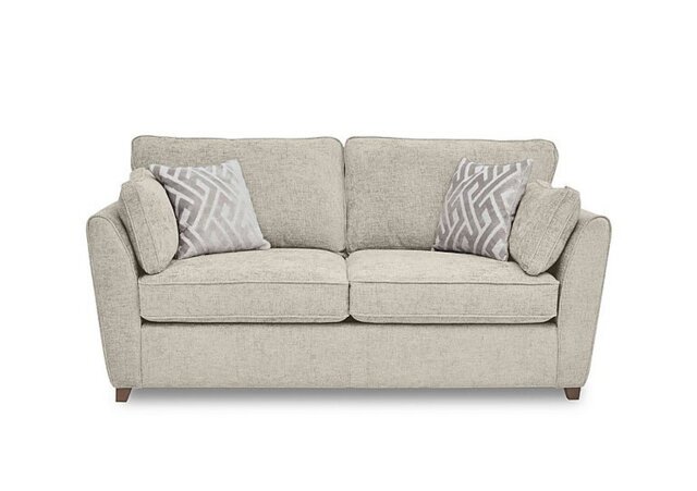 Tabitha 3 Seater Sofa Bed - Cream by Furniture Village | ufurnish.com