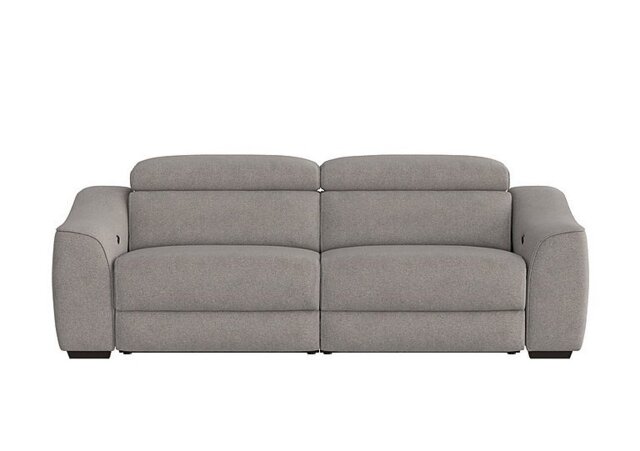 Elixir 3 Seater Fabric Power Recliner Sofa - Wild Dove by Furniture ...