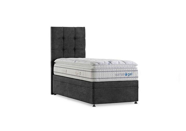 Sleepeezee - SensaGel 6000 Electric End Ottoman Divan Set - Single ...