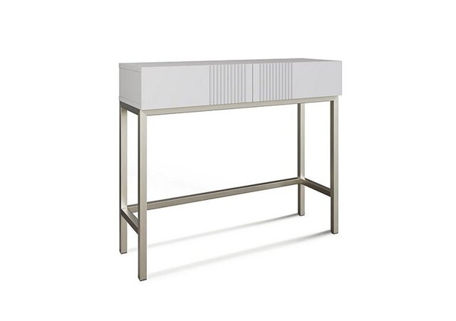 Delta Vanity Table with Smart LED Lighting - White by Furniture Village ...