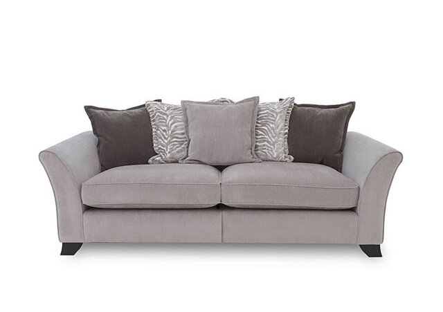 Sasha 4 Seater Split Scatter Back Sofa by Furniture Village | ufurnish.com