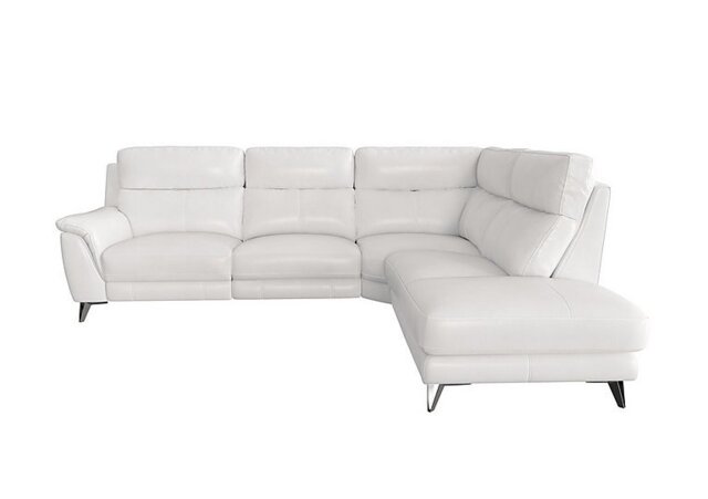 World of Leather - Contempo Right Hand Facing Chaise End BV Leather ...