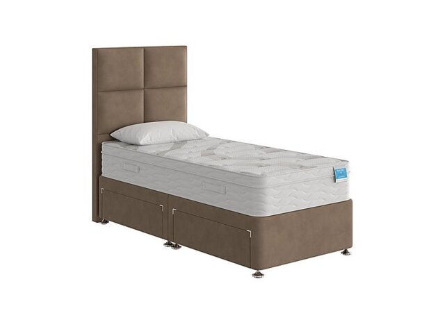 Sleep Story - Natural Luxury Hybrid Divan Set With 2 Drawer Storage ...