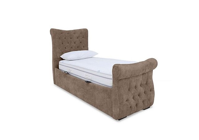 Sleep Story - Lance Left Hand Side Opening Ottoman Bed Frame - Single ...