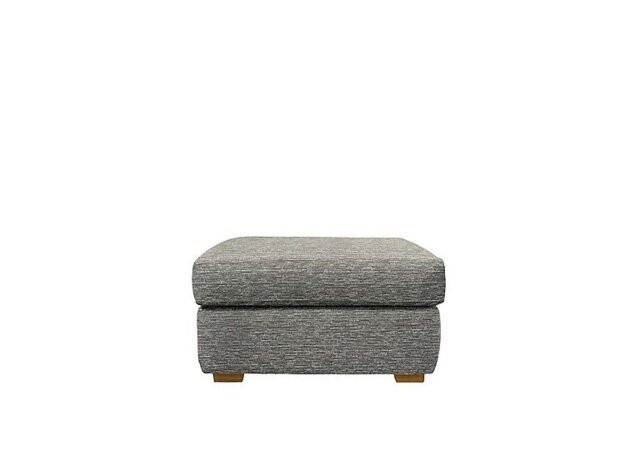 G Plan - Seattle Fabric Storage Footstool with Wooden Feet - Mirage ...