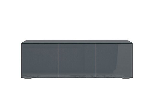 Lexa Smart 150cm Wide TV Unit - Grey by Furniture Village | ufurnish.com