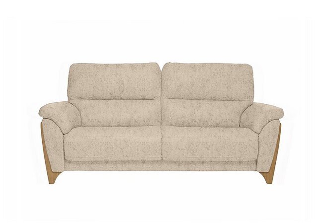 Ercol - Enna Large Fabric Sofa - Beige by Furniture Village | ufurnish.com