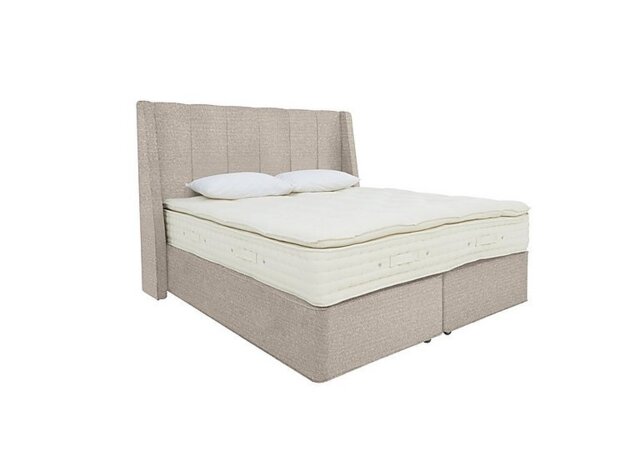 Hypnos - Bespoke Monarch Medium Divan Set with 2 Drawers - Double ...