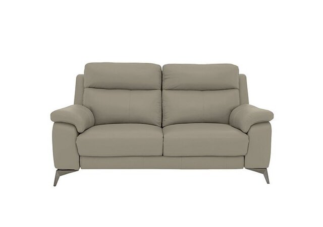 World of Leather - Missouri 2 Seater BV Leather Sofa - BV Taupe by ...