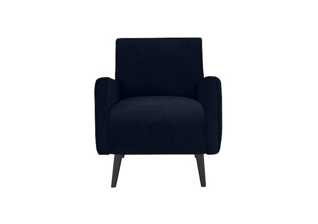 Sumptuous Fabric Accent Chair - Chamonix Navy by Furniture Village ...