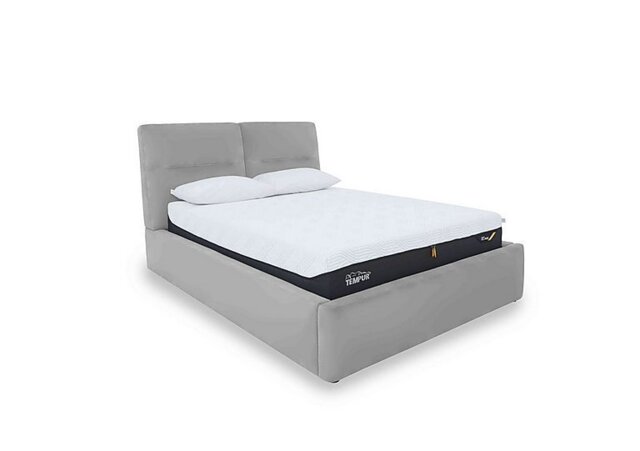 World of Leather - Stark Leather Manual Ottoman Bed Frame - Super King ...