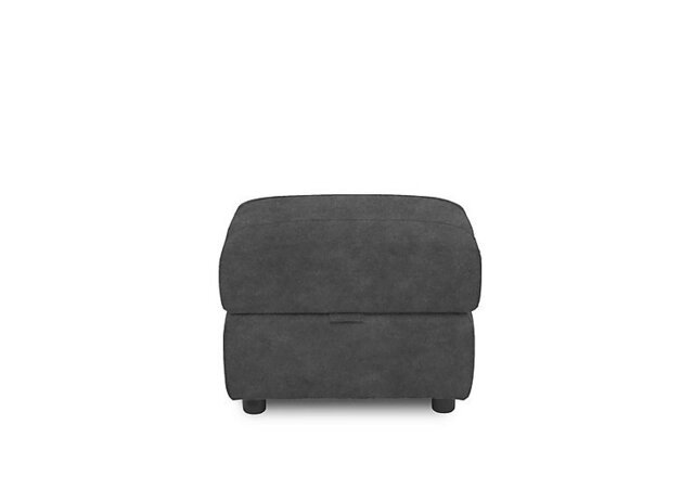 Sloane Fabric Storage Footstool - Dexter Shadow by Furniture Village ...