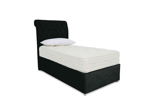 Hypnos - Luxury Firm 4 Divan Set With No Storage - Single - Emerald ...