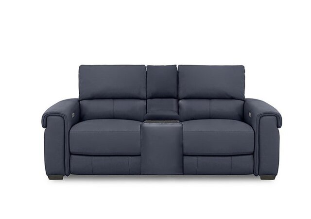 World of Leather - Nixon 2 Seater BV Leather Power Recliner Sofa with ...