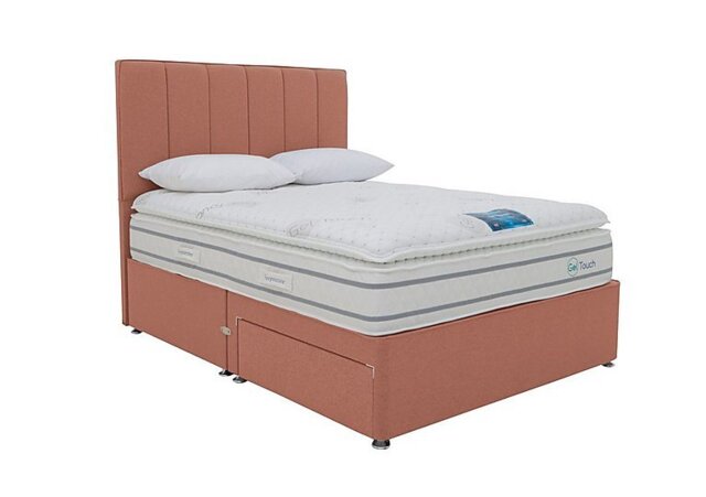 Sleepeezee - Geltouch 5000 Divan Set with Continental Drawers - King ...