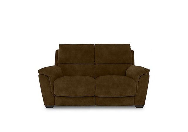 Compact Collection Medio 2 Seater Fabric Sofa with Power Recliner ...