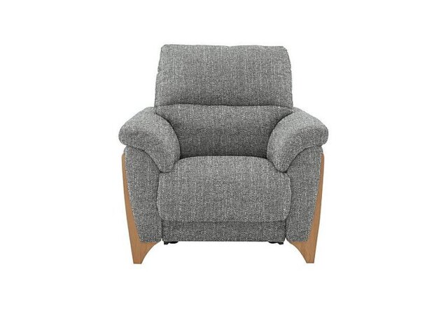Ercol - Enna Fabric Power Recliner Armchair - Grey by Furniture Village ...
