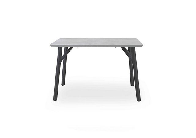 Matteo Rectangular Fixed Dining Table by Furniture Village | ufurnish.com