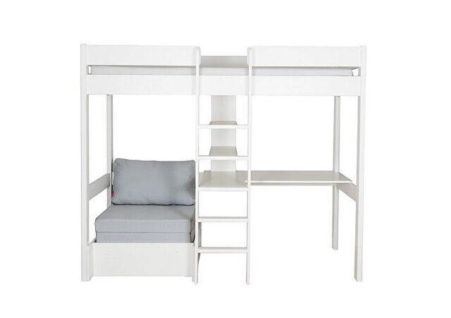 Stompa - Nexus High-Sleeper with Desk and Chair Bed - Aqua by Furniture ...