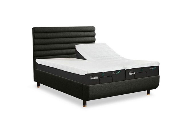 TEMPUR - Arc Ergo Smart Base Bed Frame with Vectra Headboard - Super ...
