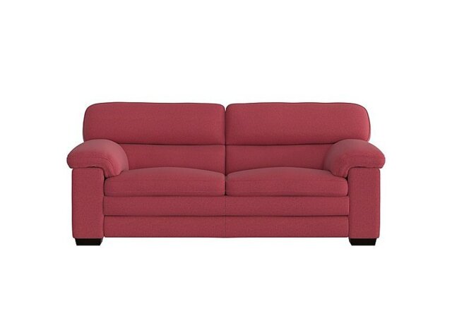 World of Leather - Cozee Fabric 2.5 Seater Sofa - Red by Furniture ...