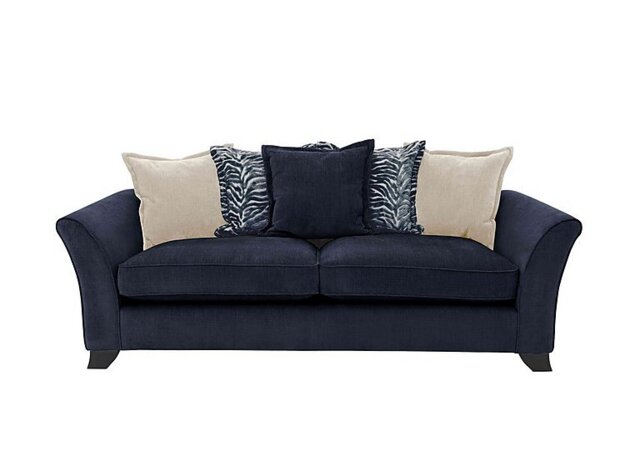 Sasha 4 Seater Scatter Back Sofa by Furniture Village | ufurnish.com