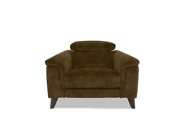 Wade Fabric Power Recliner Chair - Ginger Snap by Furniture Village ...
