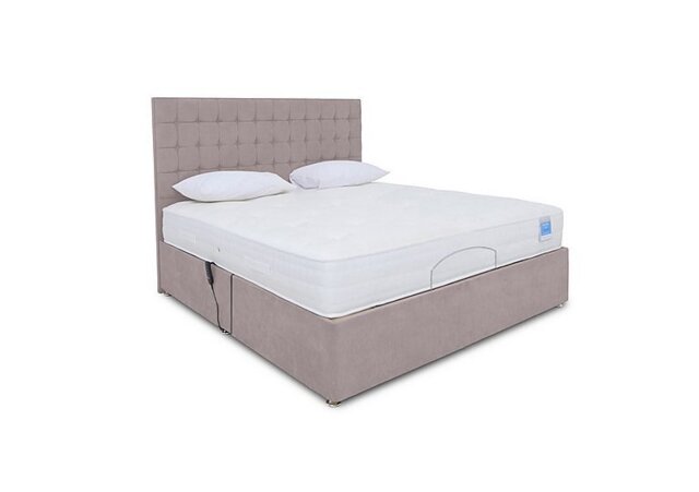 Sleep Story - Natural Comfort Adjustable Divan Bed With 2 Drawer ...