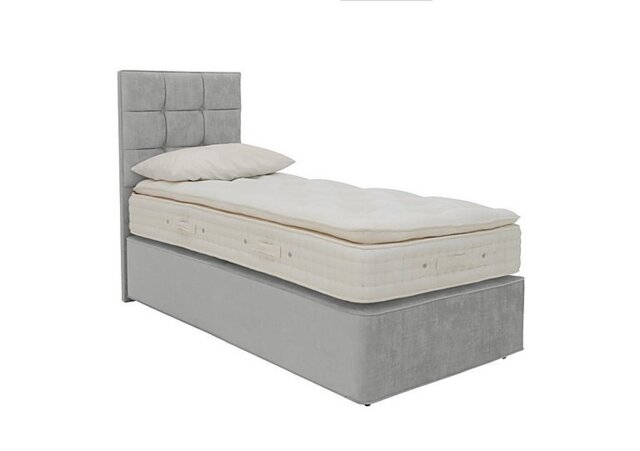 Hypnos - Bespoke Luxury Medium Divan Set - Single - Simply Zinc by ...