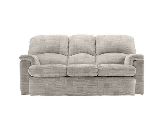 G Plan - Chloe Small Fabric 3 Seater Sofa - Faro Sky by Furniture ...