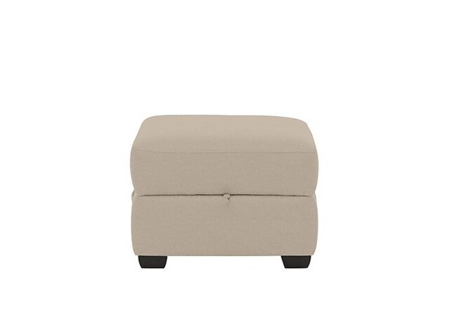 Missouri Fabric Storage Footstool - R28 Beige by Furniture Village ...