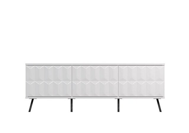 Alpha TV Unit with SMART LED Lighting - White by Furniture Village ...