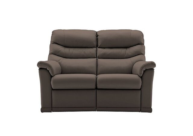 G Plan - Malvern 2 Seater Leather Sofa with Manual Recliner - Capri ...