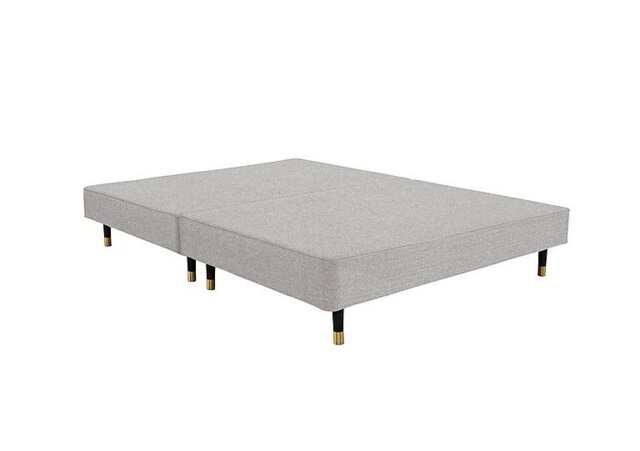 Hypnos - Bespoke Sprung Shallow Divan Base - Small Double - Tweed Stone ...