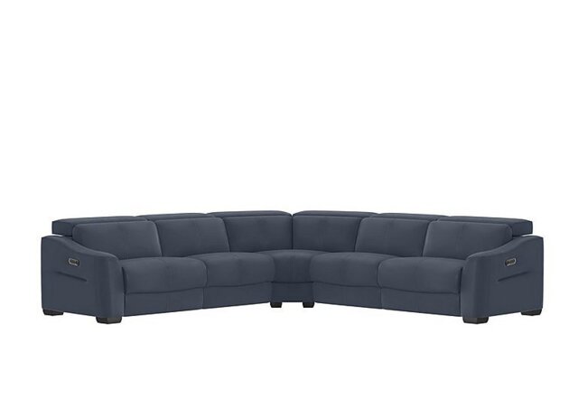 World of Leather - Xavier BV Leather Large Left Hand Facing Corner Sofa ...