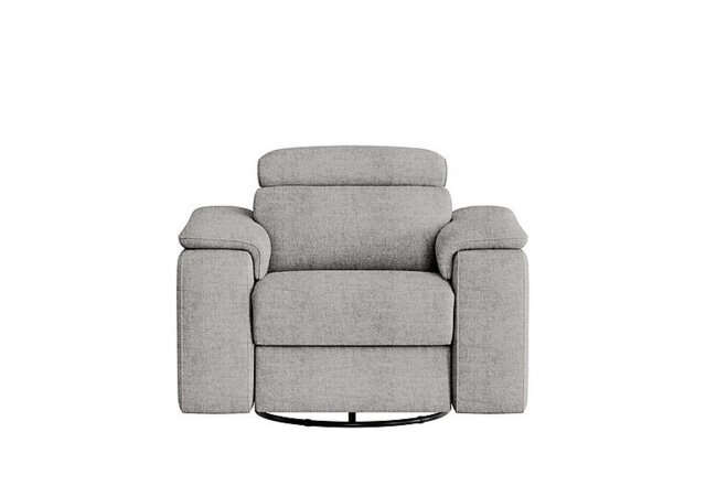 Nicoletti - Davide Fabric Swivel Rocker Power Recliner Chair by ...