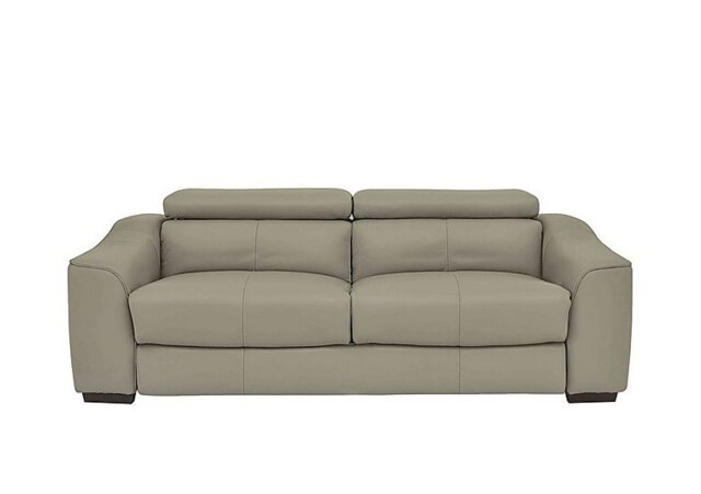 World of Leather - Elixir 3 Seater BV Leather Sofa - BV Taupe by ...