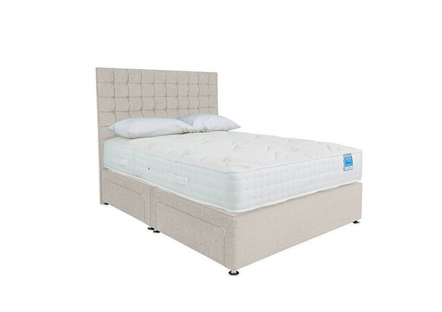 Sleep Story - Deluxe Firm Divan Set with End Drawers - Small Double by ...