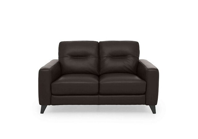 World of Leather - Jules 2 Seater BV Leather Sofa - Dark Chocolate by ...