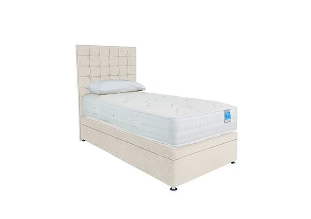 Sleep Story - Deluxe Firm Power Ottoman Divan Set - Single - Ice Cream ...