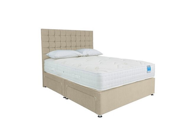 Sleep Story - Deluxe Firm Divan Set with End Drawers - Double by ...