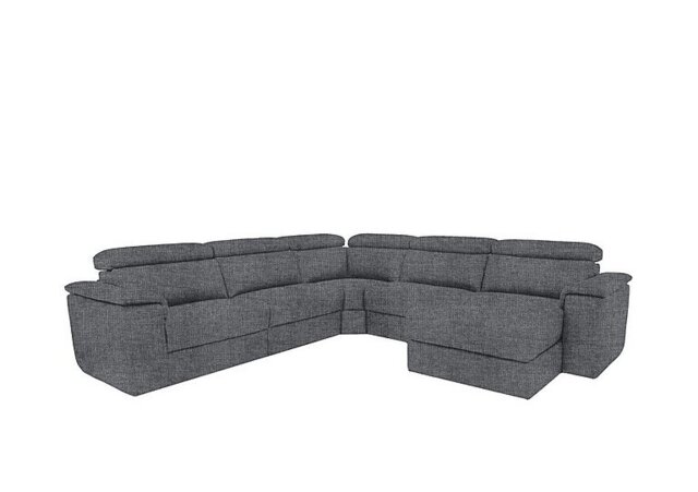 Nicoletti - Davide Large Fabric Right Hand Facing Corner Sofa with ...
