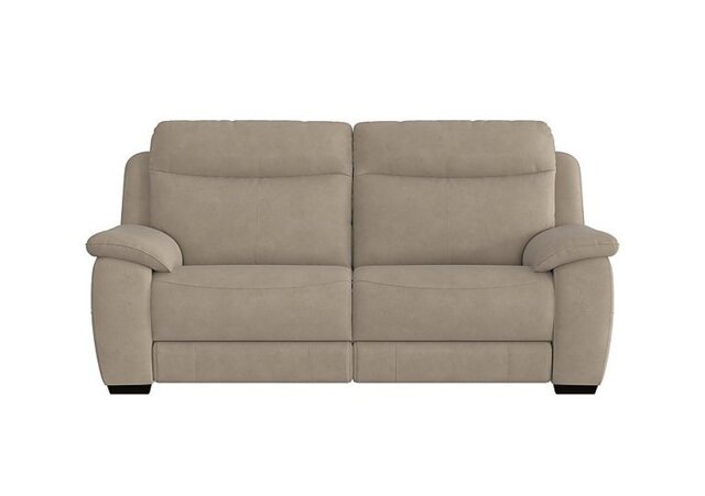 Starlight Express 3 Seater Fabric Recliner Sofa with Power Headrests ...