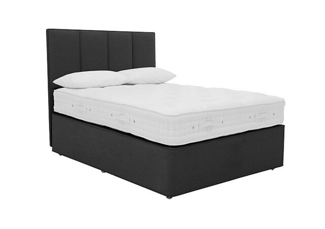 Hypnos - Bespoke Opulent Divan Set with 4 Drawers - Double - Tweed ...
