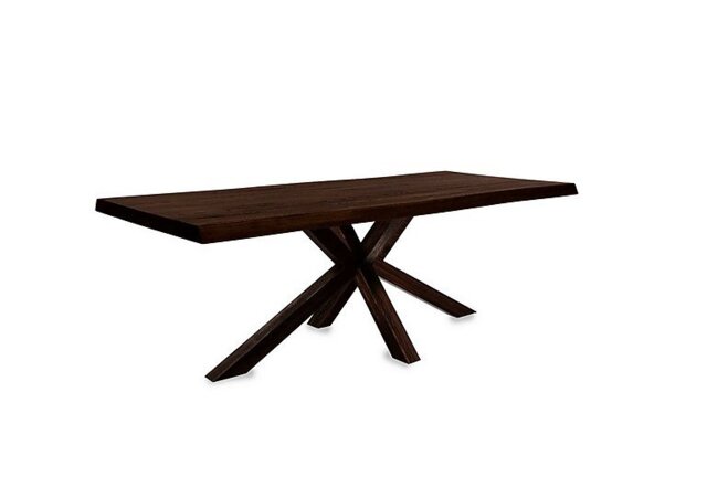 Bodahl - Njord Raw Edge Dining Table with Wooden Star Base - 180-cm ...