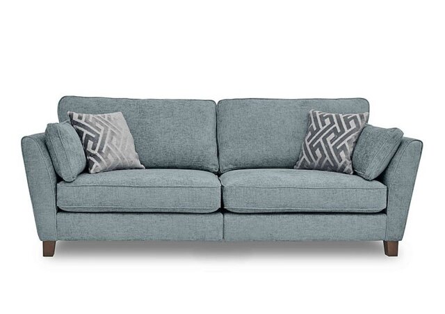 Tabitha 4 Seater Split Frame Sofa - Duck Egg by Furniture Village ...